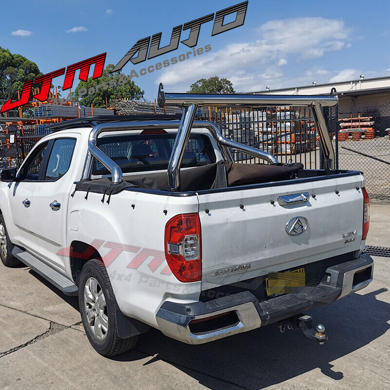 Universal Stainless Steel Ladder Rack Roll Bar for Ute Tub Hilux Ranger ...