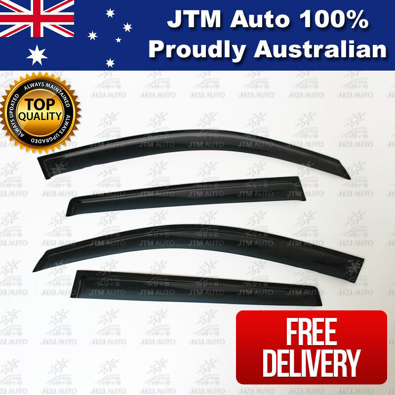 Premium Weather Shields Window Visors to suit Mitsubishi Outlander 2013 ...