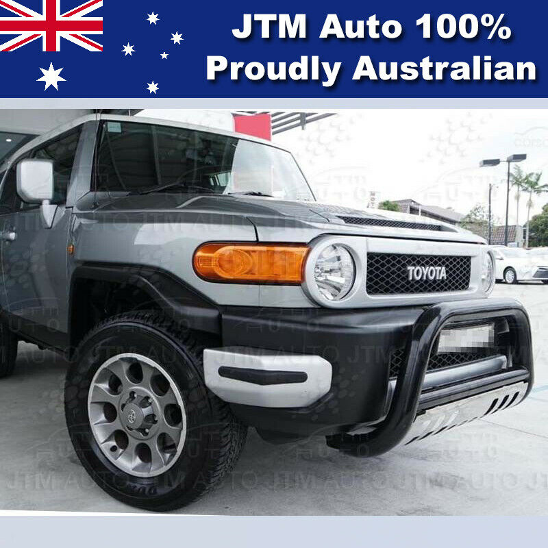 Side Steps + Nudge Bar Black Suitable For Toyota Fj Cruiser 2007-2016 ...