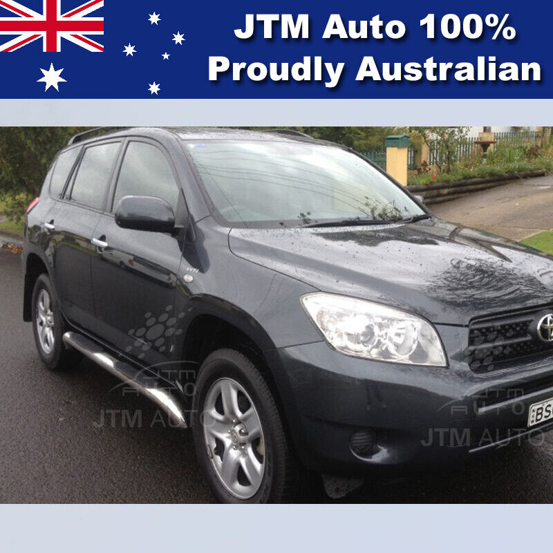 Side Steps Running Boards 3" Stainless Steel Use For Toyota RAV4 2006 ...
