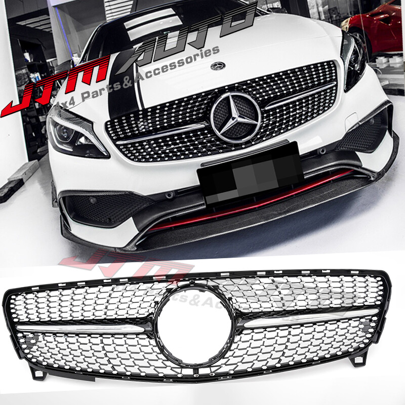 Diamond Chrome Grill Grille to suit Mercedes Benz A-Class W176 2016 ...