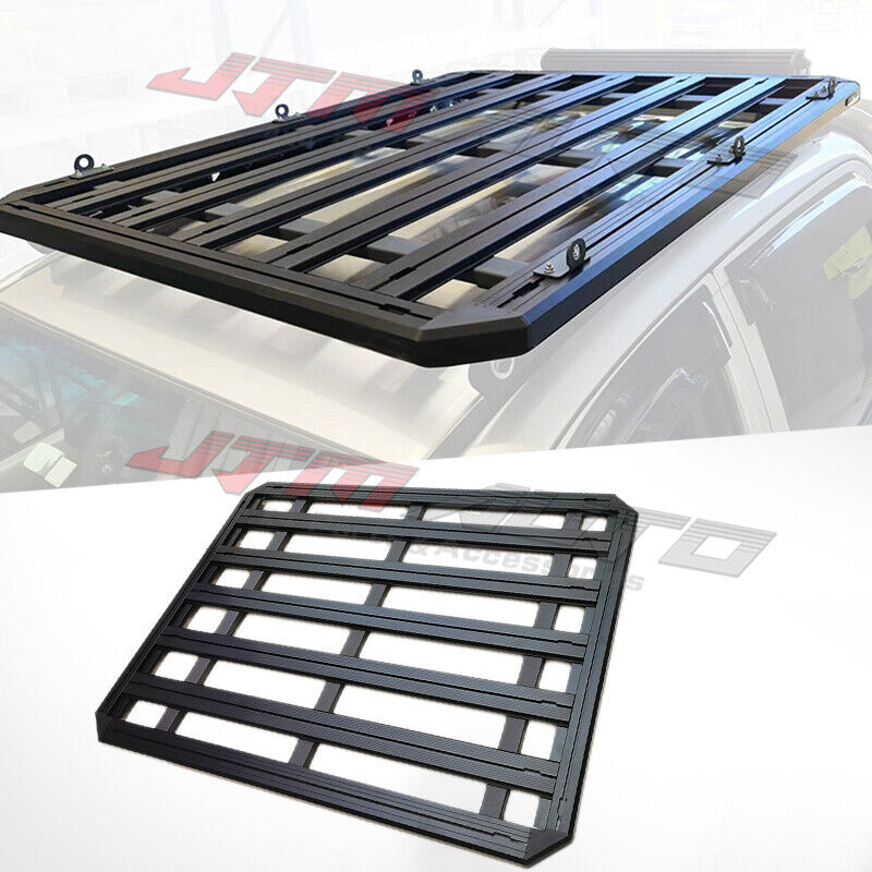 JTM Aluminium Alloy Heavy Duty Roof Rack Flat Platform Universal ...