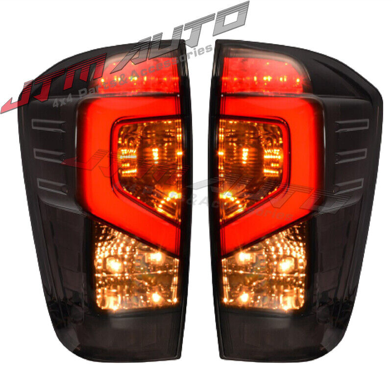 Smoked Full Led Tail Lights to suit Nissan Navara Np300 D23 2015+ | JTM ...