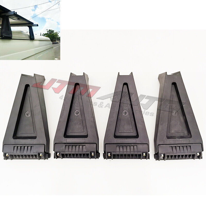 4 x 11 Inch 28CM Roof Rack Rail Bracket for Rain Gutter Mount Vehicles ...
