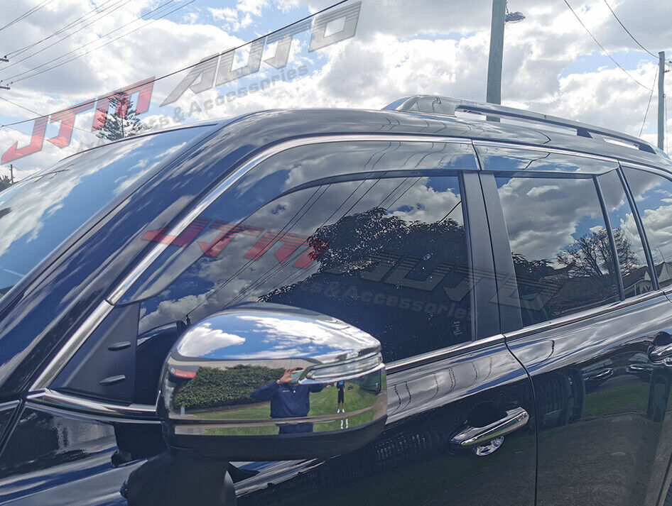 Chrome Weather Shield Weathershield Window Visor suits Toyota ...