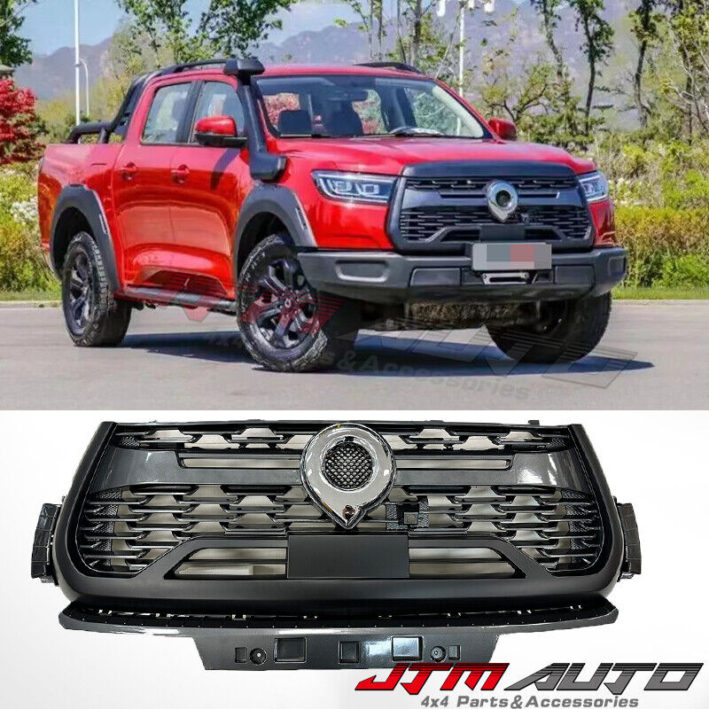 Matte Raptor Bumper Grille Grill to suit GWM Cannon Cannon-L 2020-2024 ...