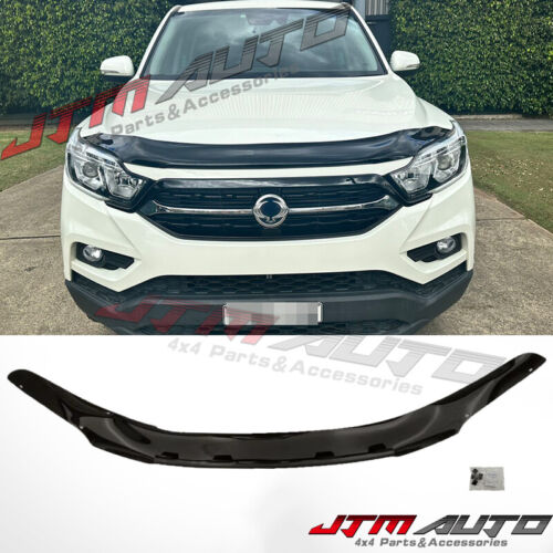 Bonnet Protector Black Guard to suit SsangYong Musso 2018+ | JTM-AUTO