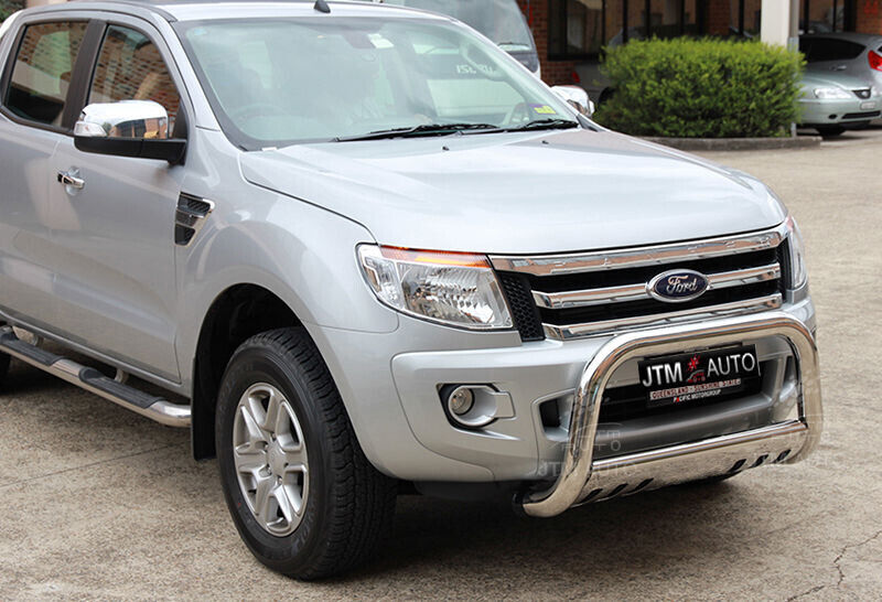 Nudge Bar 3" Stainless Steel Grille Guard to suit Ford Ranger PX 2012 ...