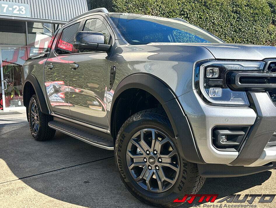 6 inch Fender Flares Black Guard for Ford Ranger NEW-GEN Wildtrak 2022 ...
