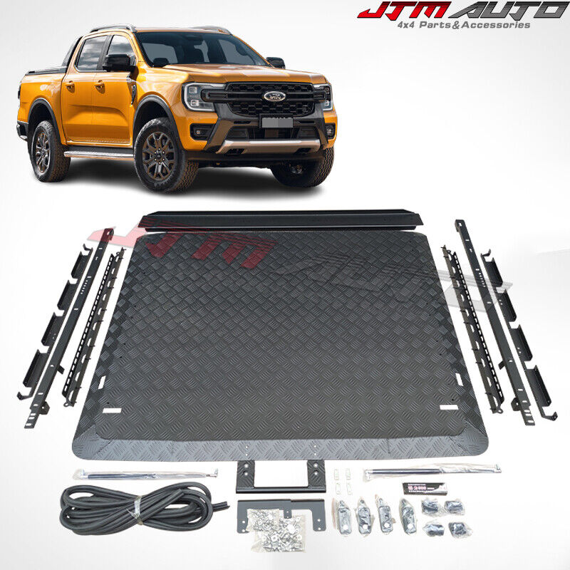 Aluminum Hard Tub Lid Tonneau Cover Strut Lift to suit Ford Ranger New ...