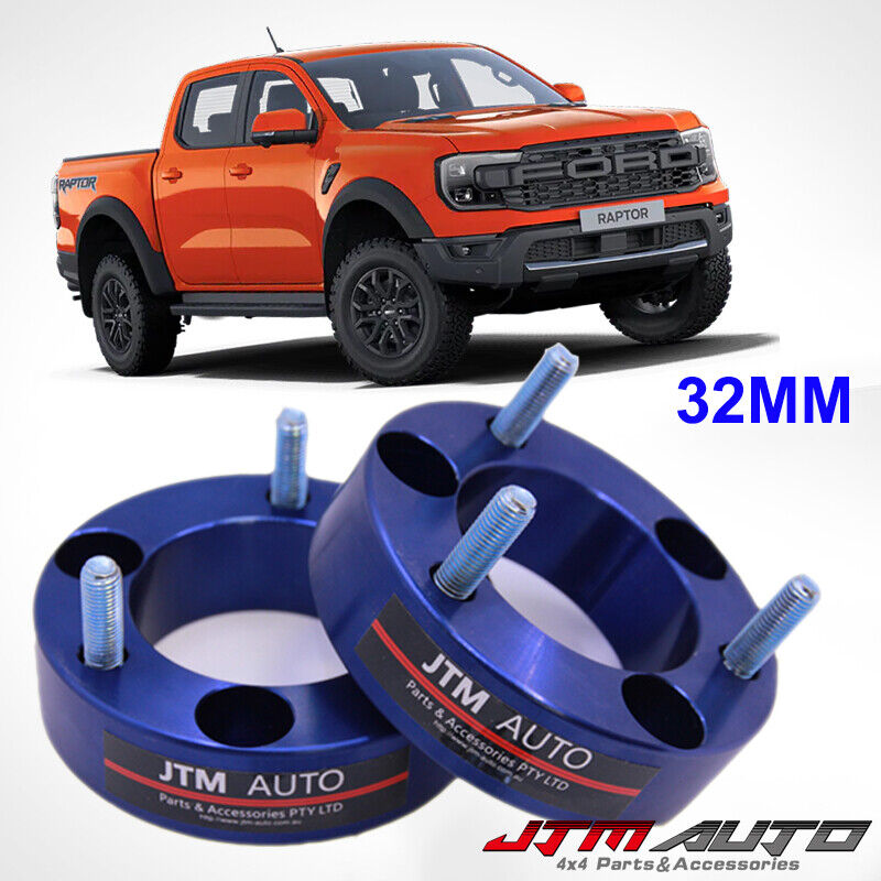 32MM Front Coil Shock Strut Spacer Lift Kit to suit Ford Ranger New GEN ...