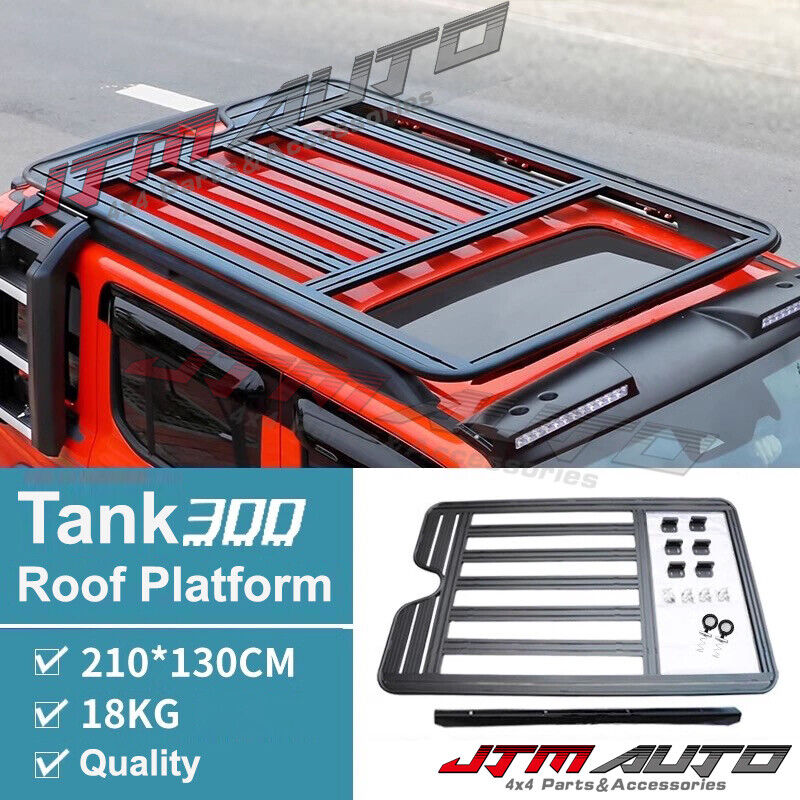 Aluminium Roof Rack Platform Carrier to suit GWM Tank 300 Tank300 2100 ...