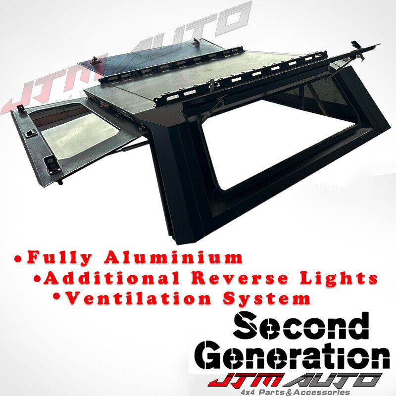 Full Aluminium Tub Canopy to suit Holden Colorado Dual Cab Ute 2012 ...