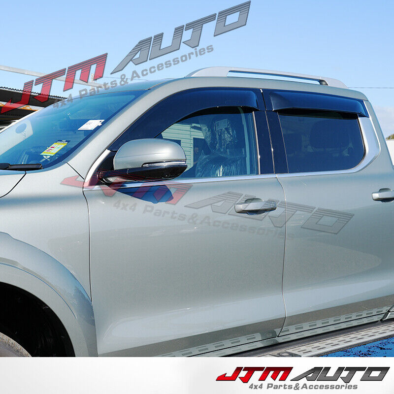 Weathershields Window Visors Weather Shields to suit GWM Cannon Alpha ...